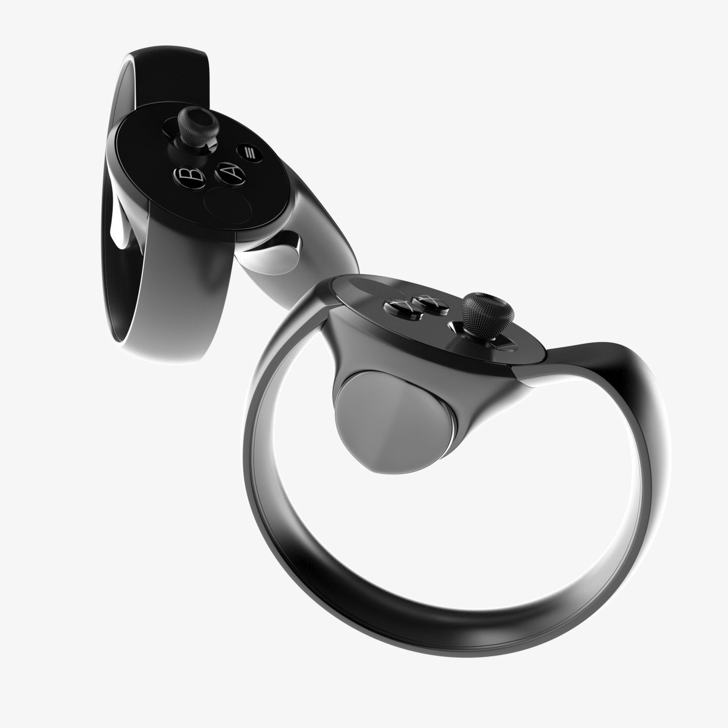 Oculus Rift VR Set - Xbox Controller 3D model | CGTrader