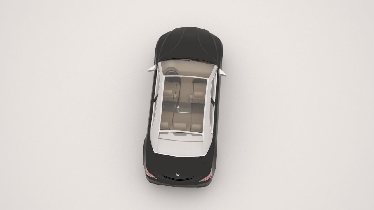 Gaz volga 2020 concept original 3D model | CGTrader