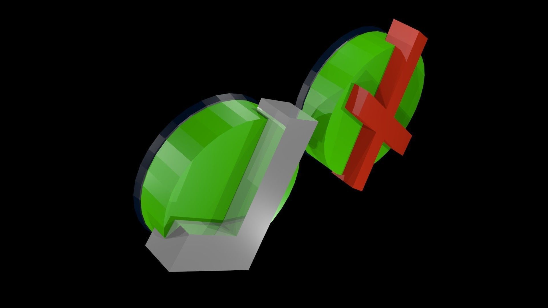 3D model Low poly check mark VR / AR / low-poly | CGTrader