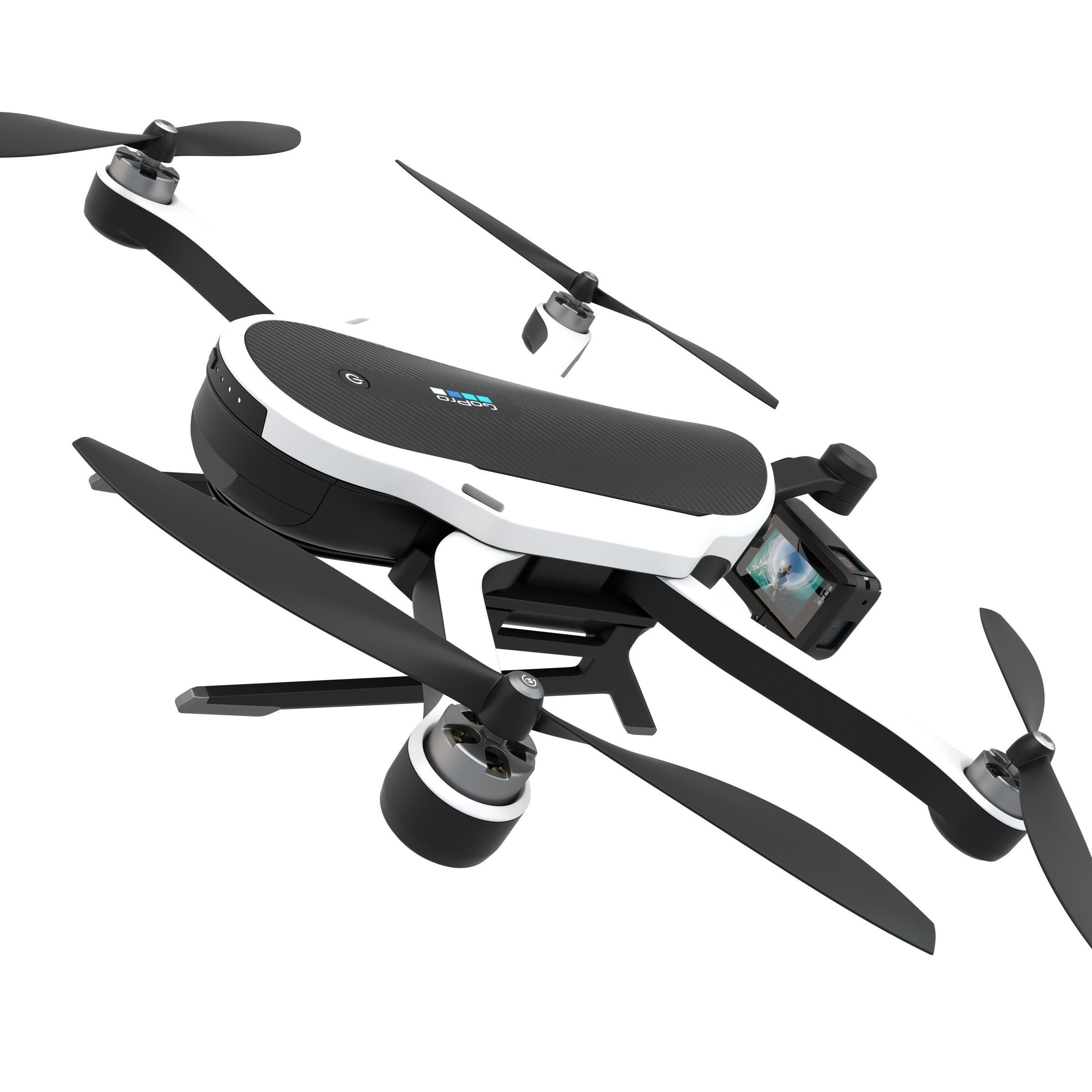 GoPro Karma Drone And GoPro Hero 5 3D model | CGTrader