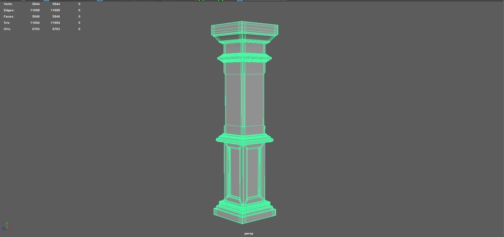 pillars VR AR low-poly 3D model free VR / AR / low-poly 3D model | CGTrader