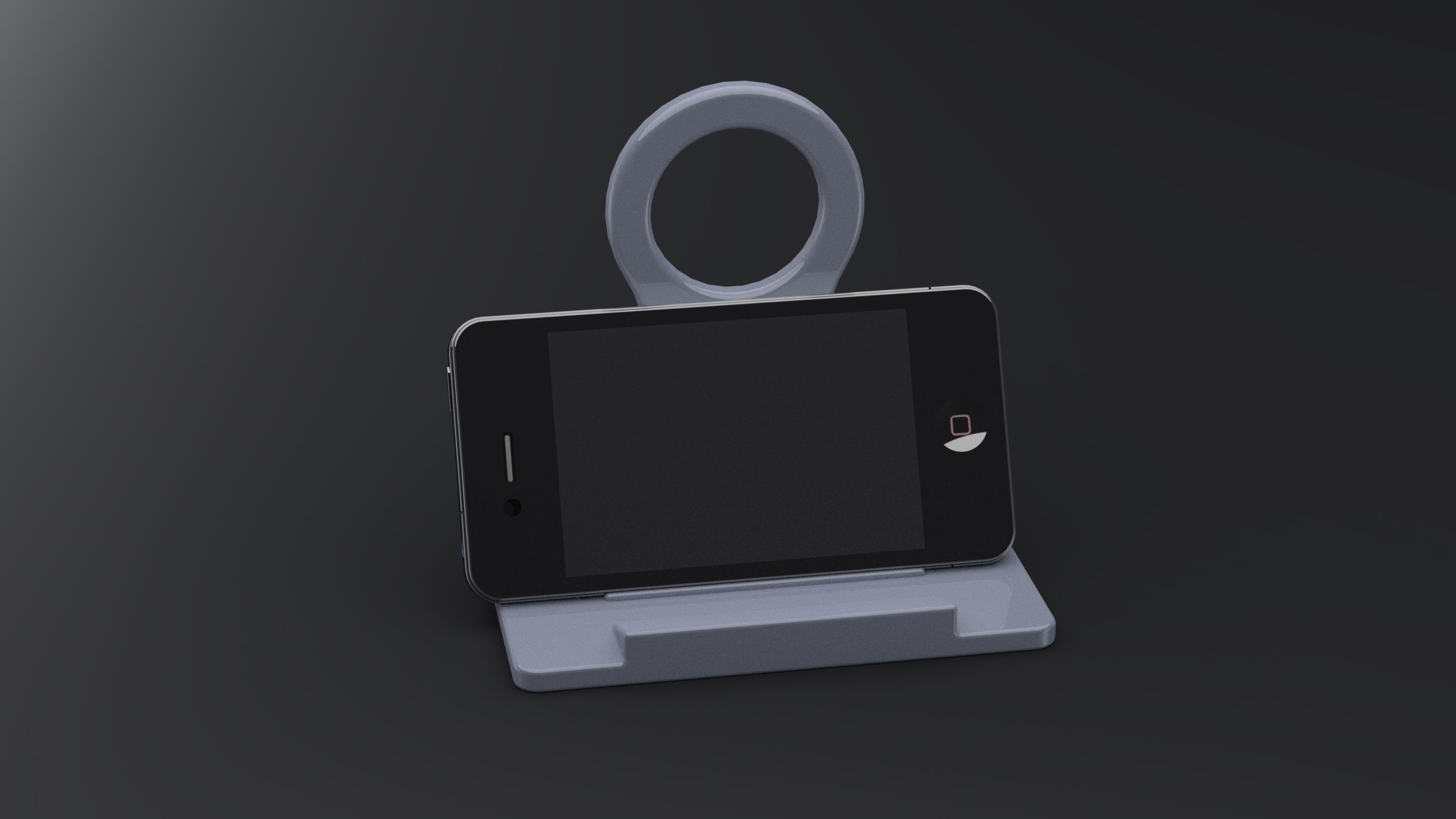 Multipurpose Phone Stand 3D model 3D printable | CGTrader