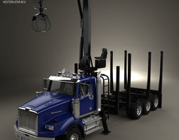 Logging 3D Models | CGTrader