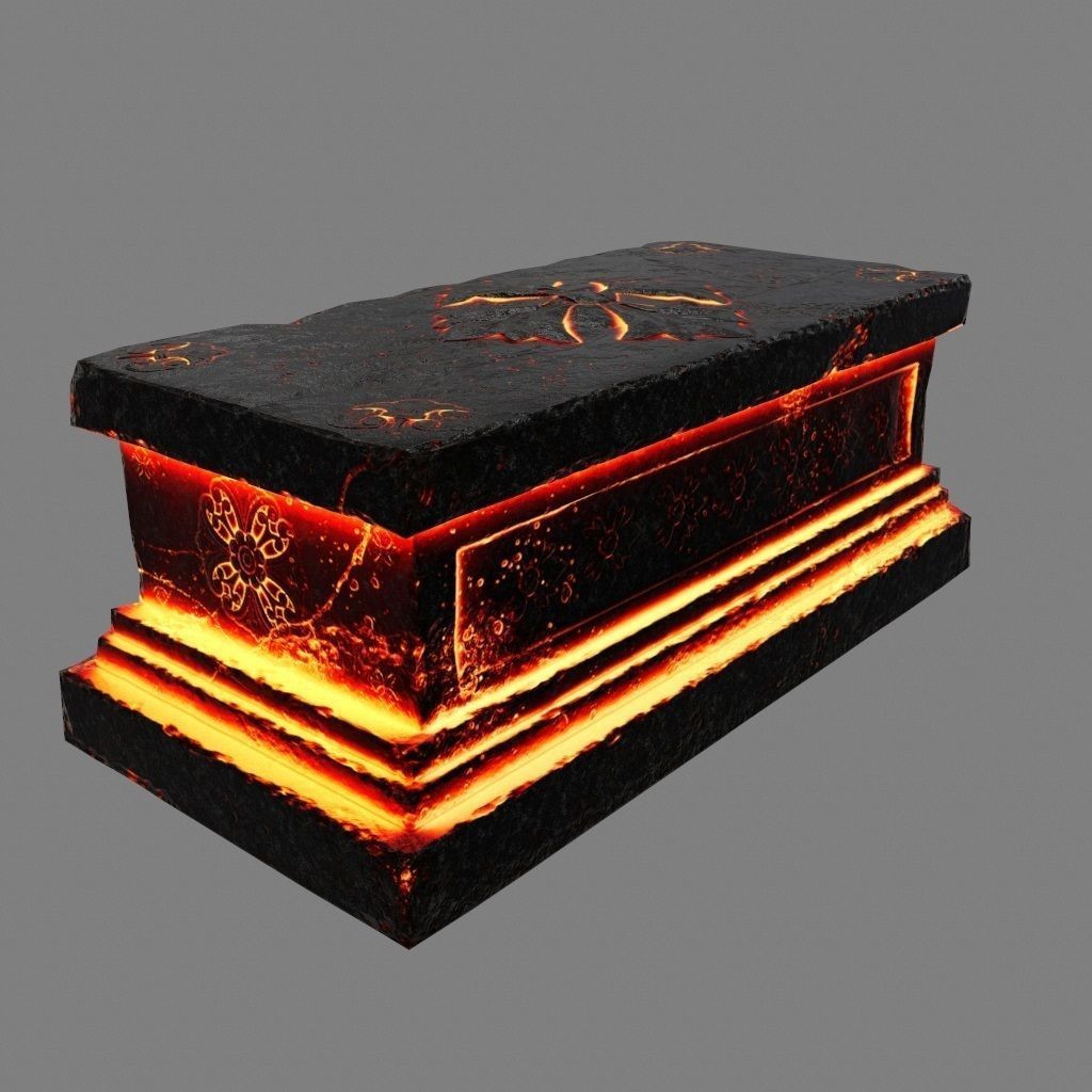3D model lava base VR / AR / low-poly | CGTrader