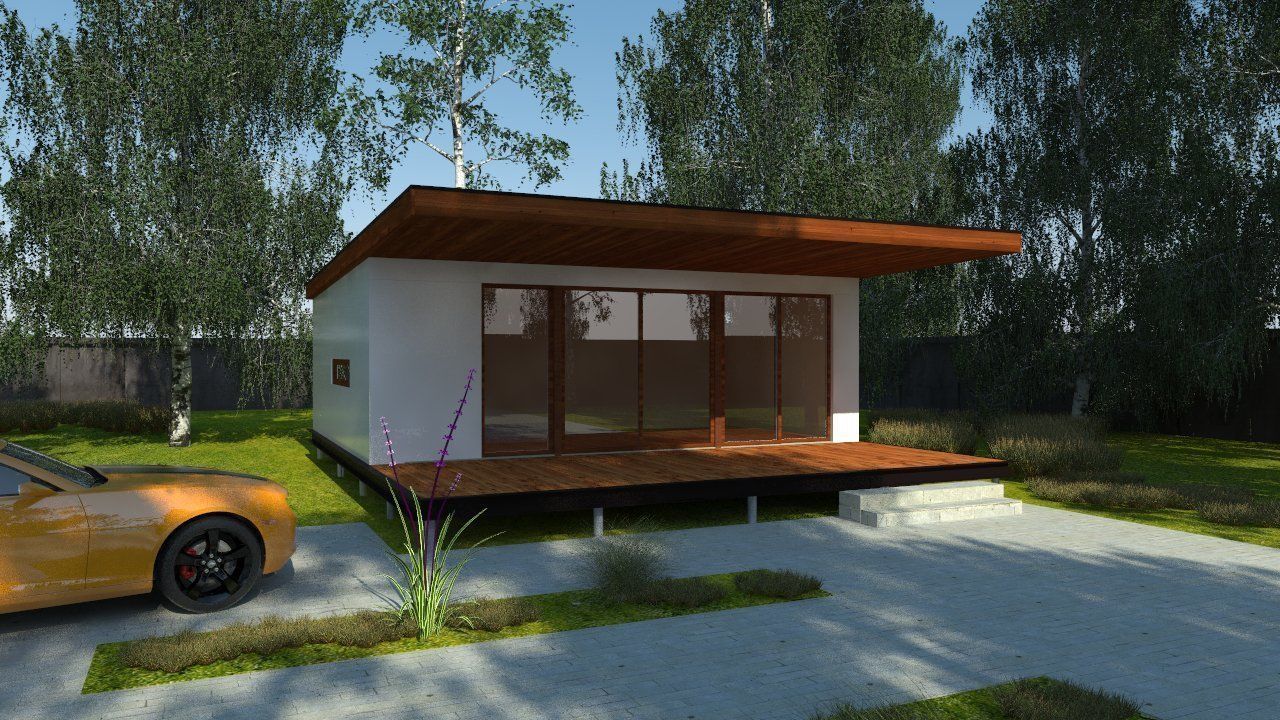 Modular house 3D model 3D model | CGTrader