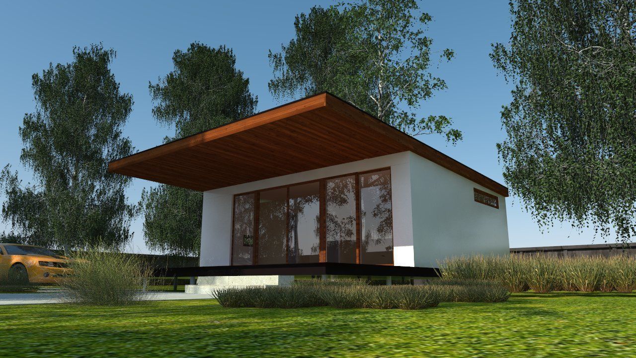 Modular house 3D model 3D model | CGTrader