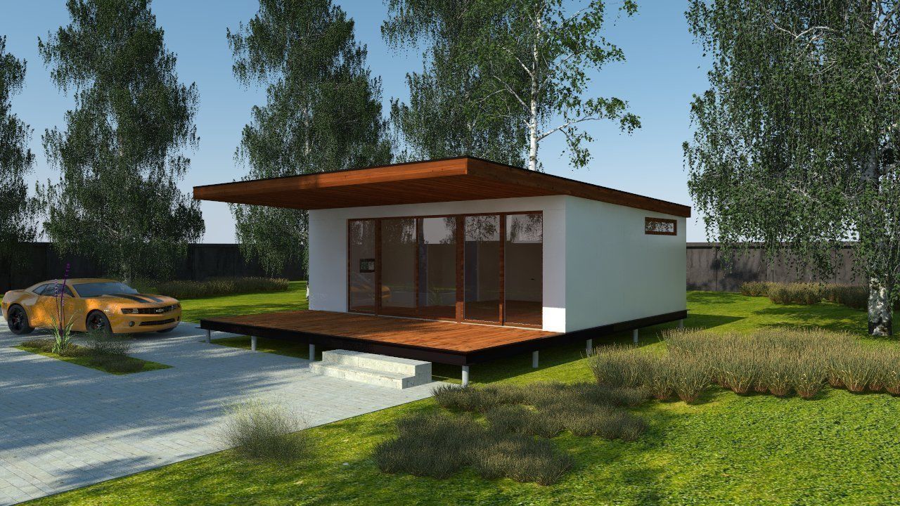 Modular house 3D model 3D model | CGTrader