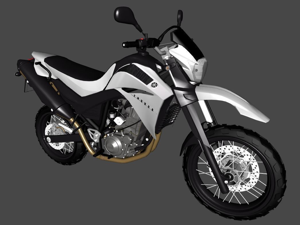 Yamaha XT660R 3D model | CGTrader