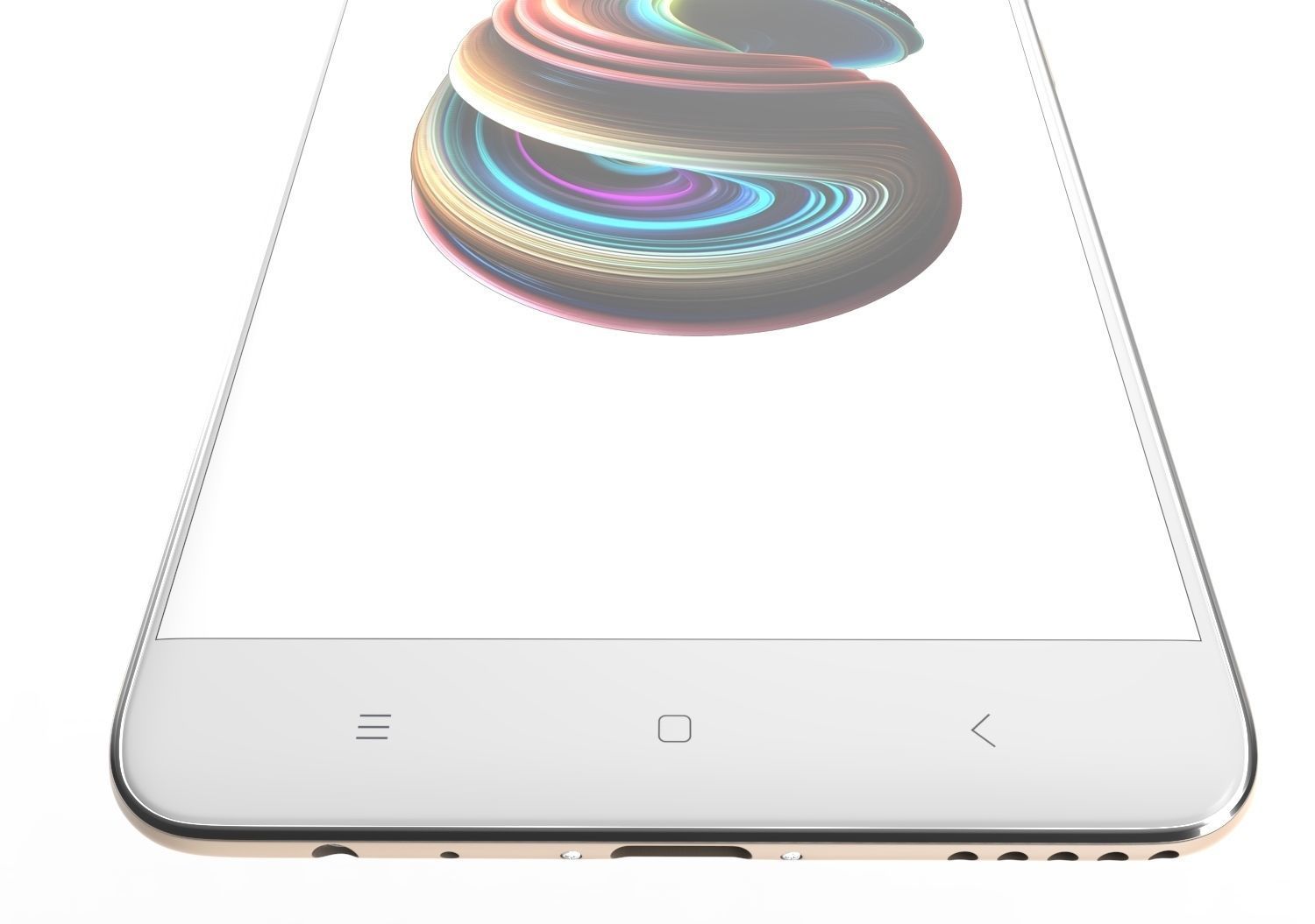 Xiaomi Mi A1 Gold 3D model | CGTrader