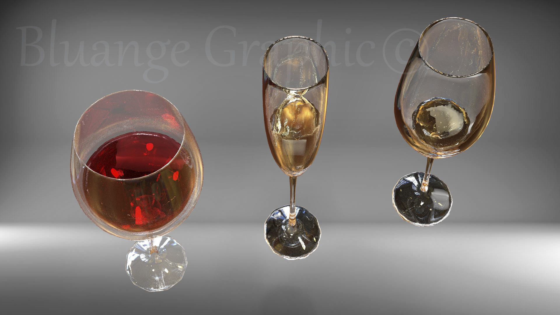 3D model Glass Goblet VR / AR / low-poly | CGTrader
