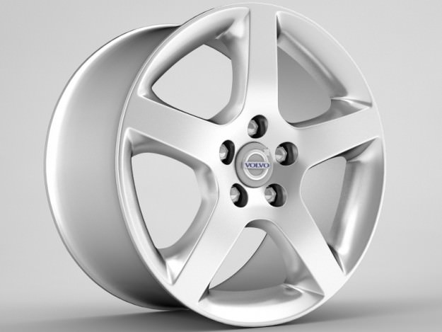 Volvo S60 rims collection 3D model | CGTrader