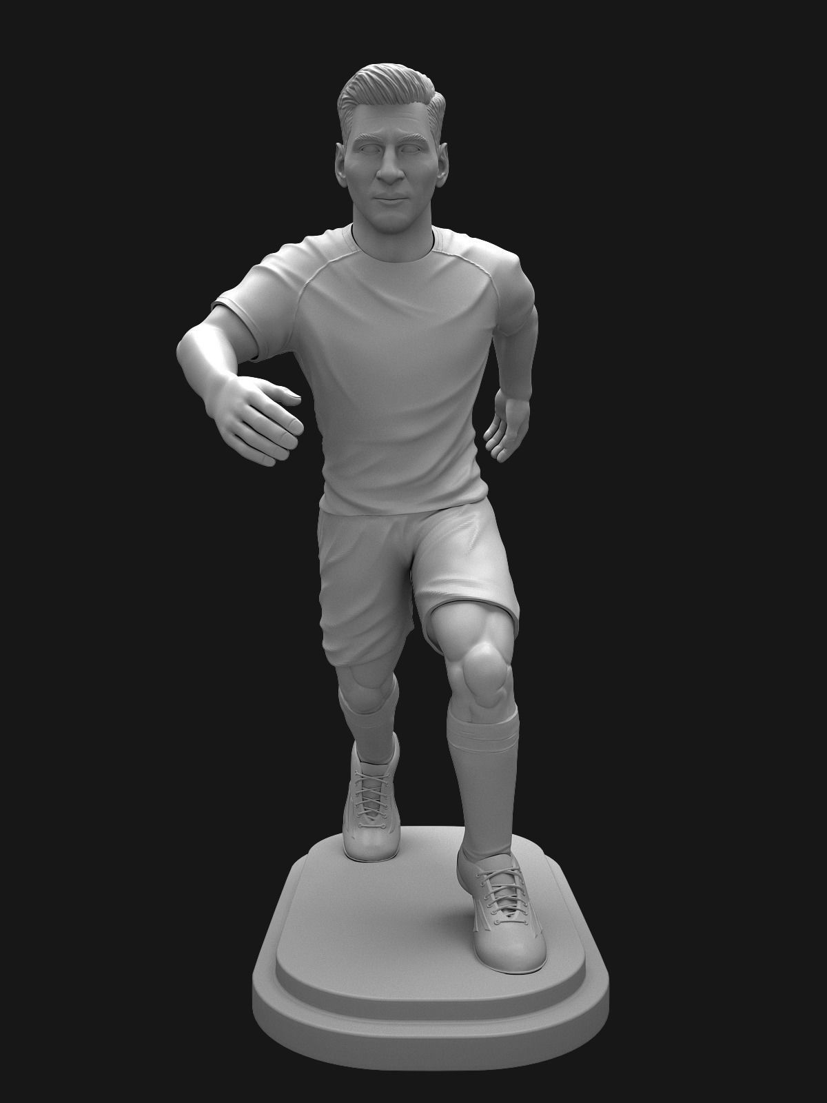 Lionel Messi 3D model 3D printable | CGTrader