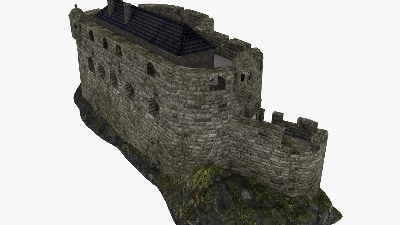 Coastal defense fort 3D model | CGTrader
