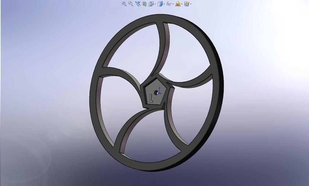 BoeBot Slasher Wheels free 3D model 3D printable | CGTrader