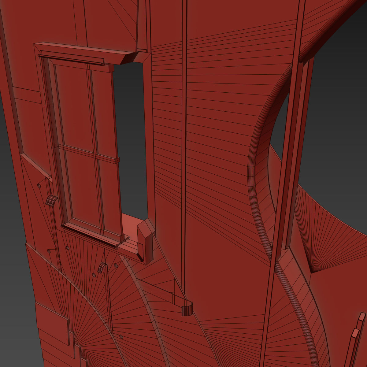 House Wall Cross Section Insulation 3D model | CGTrader