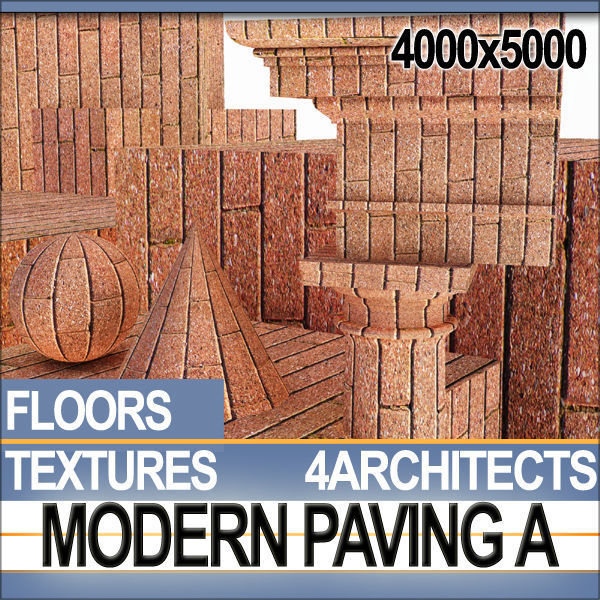 Modern Paving A Texture | CGTrader