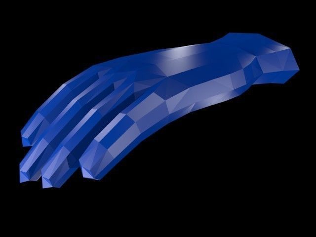 3D model Low poly Glove VR / AR / low-poly | CGTrader