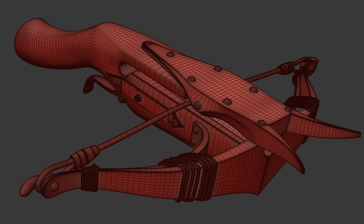 3D model Witcher Crossbow VR / AR / low-poly | CGTrader