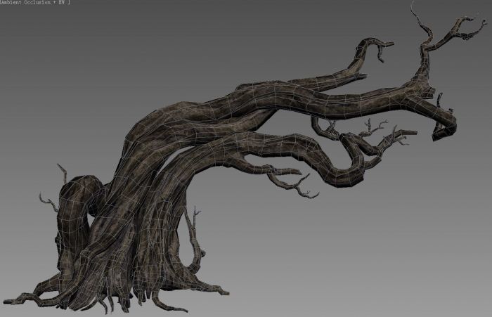 3D model Ancient Tree V3 VR / AR / low-poly | CGTrader