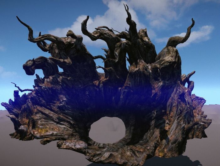 3D model Ancient Tree V9 VR / AR / low-poly | CGTrader
