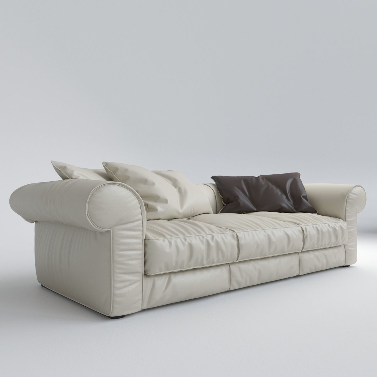 baxter ALFRED Sofa big 3D model | CGTrader