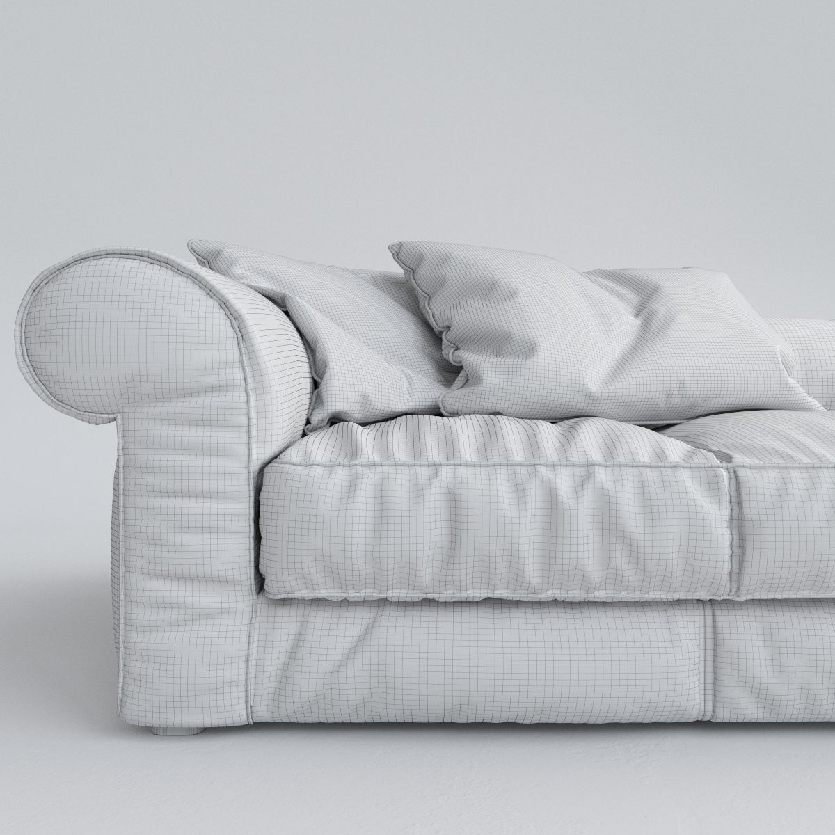 baxter ALFRED Sofa big 3D model | CGTrader