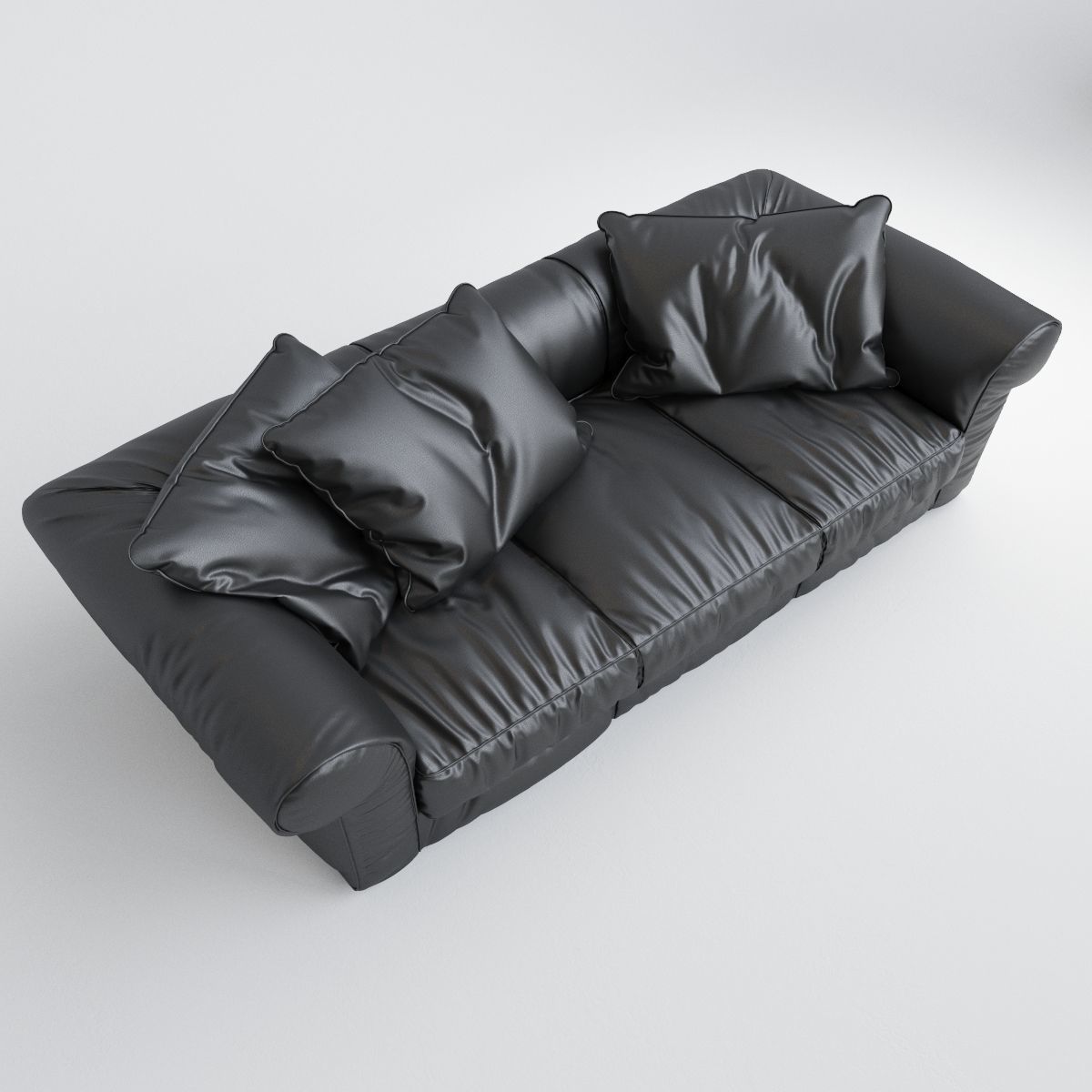 baxter ALFRED Sofa big 3D model | CGTrader