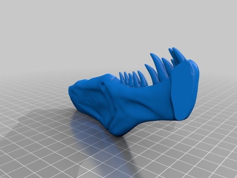 Exploded T-Rex Skull free 3D model 3D printable | CGTrader
