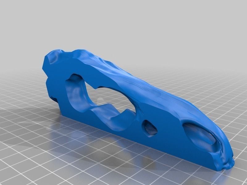 Exploded T-Rex Skull free 3D model 3D printable | CGTrader