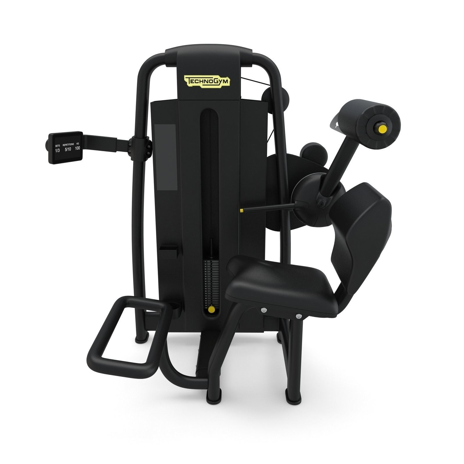 Technogym - Selectorised - Lower Back 3D model | CGTrader