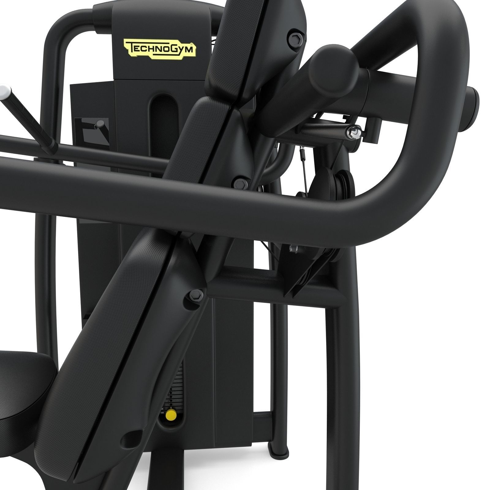 Technogym - Selectorised - Shoulder Press 3D model | CGTrader