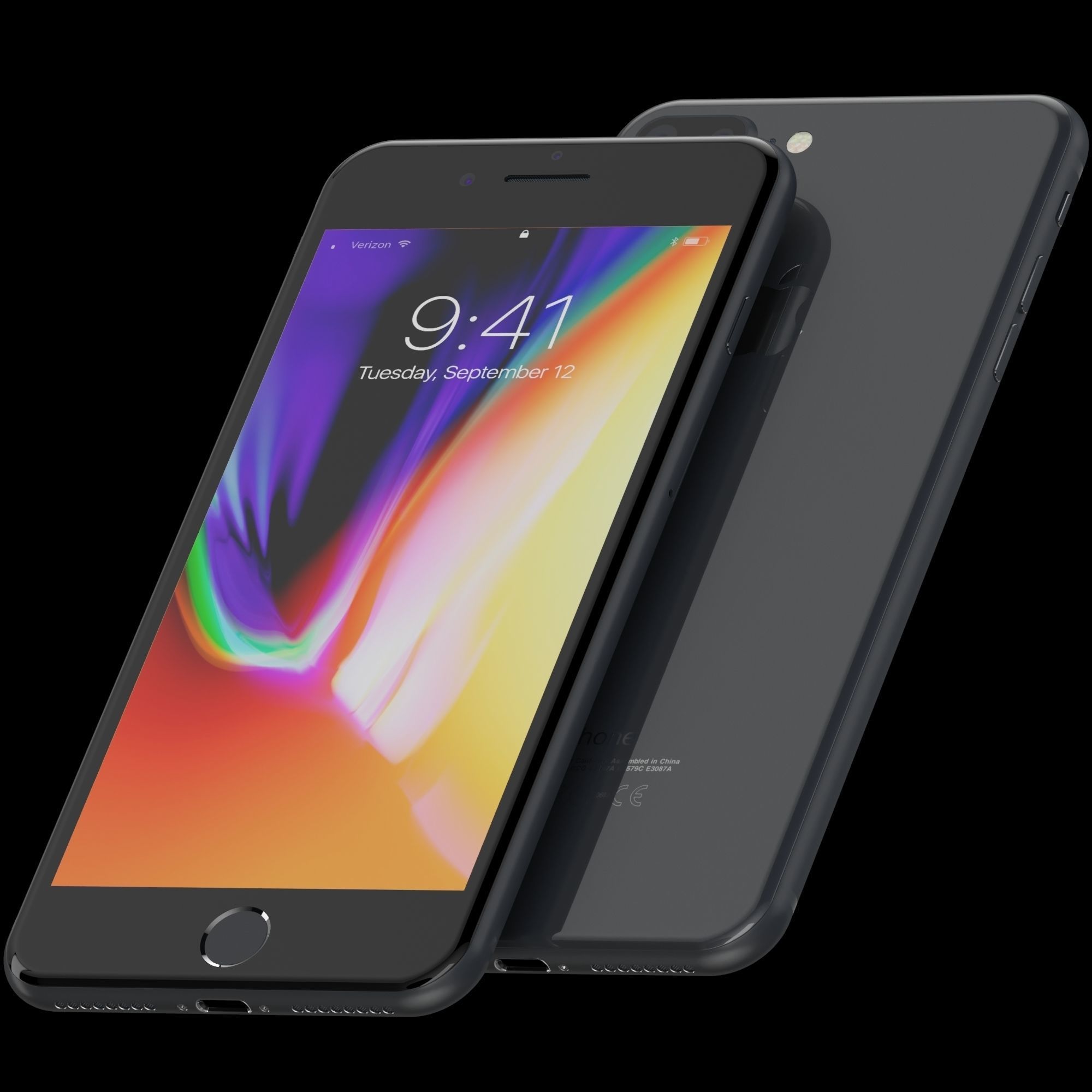 3D model Apple iPhone 8 and 8 Plus Collection in All Color Official VR ...