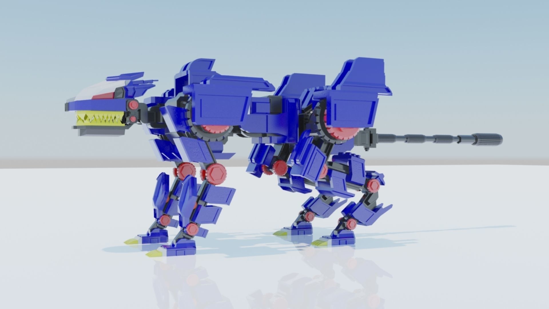 Cat Mecha Robot Zoids 3D model | CGTrader