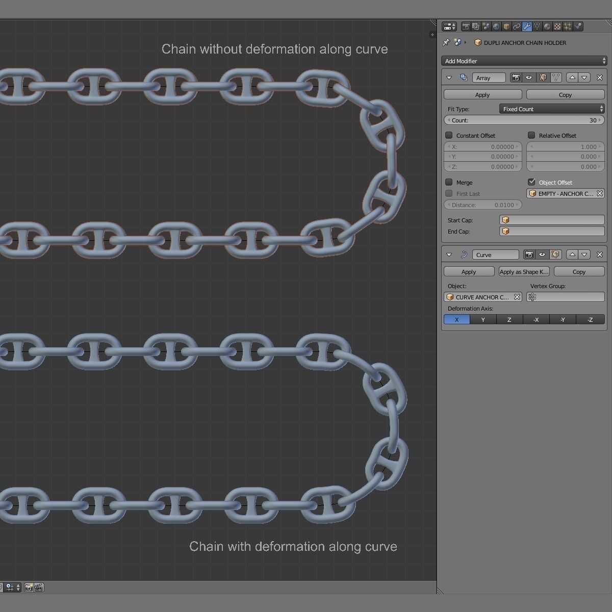 Editable Chains 3D model | CGTrader