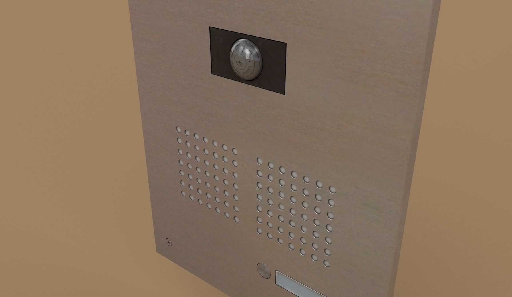 intercom system outdoor 3D model | CGTrader