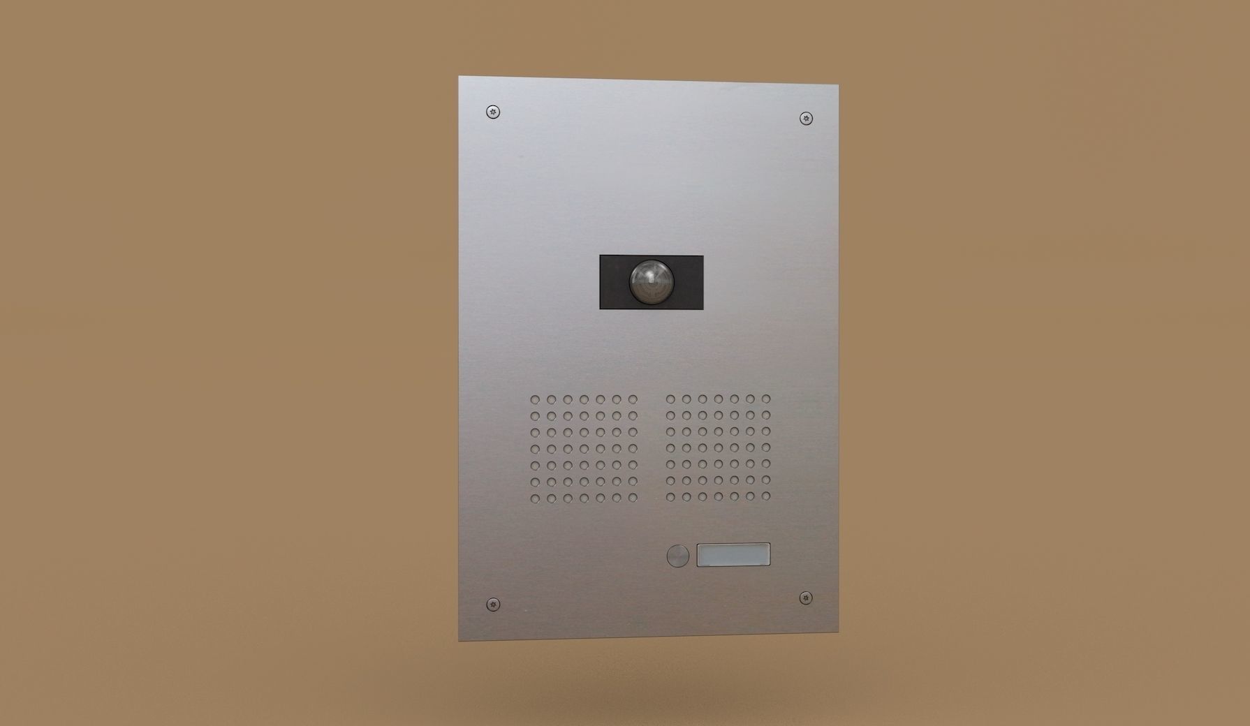 intercom system outdoor 3D model | CGTrader