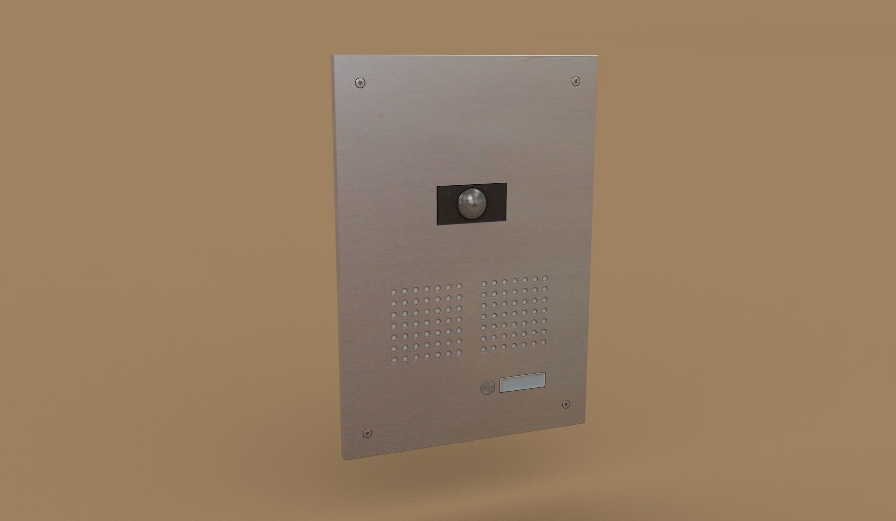 intercom system outdoor 3D model | CGTrader