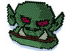 Orc Perler Beads 3D model | CGTrader