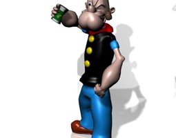 Popeye 3D Models | CGTrader