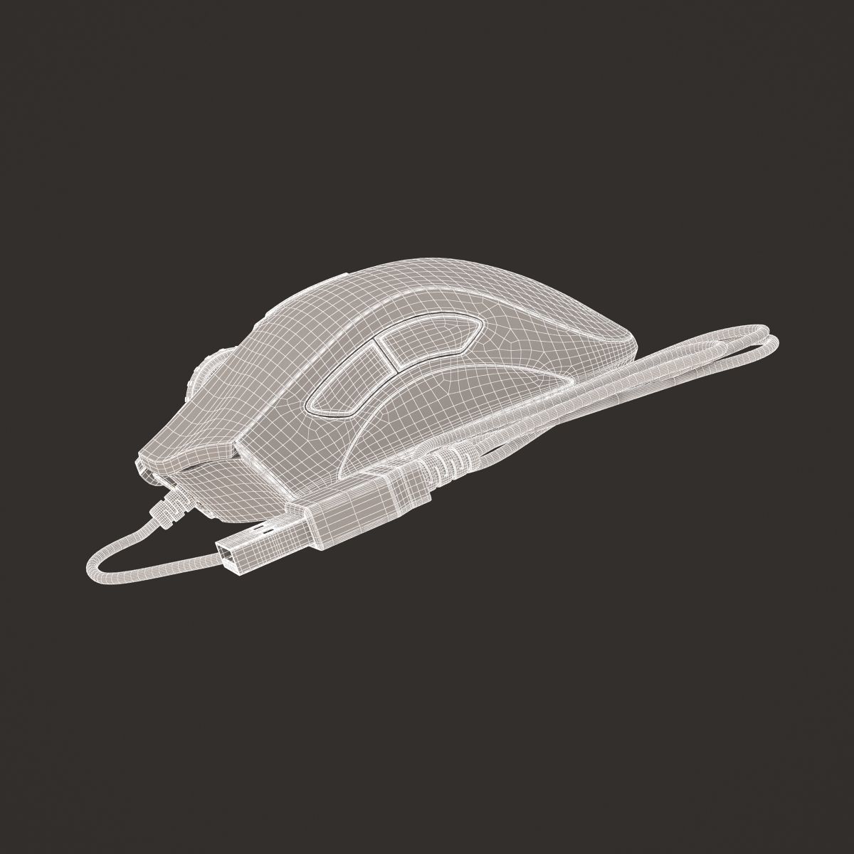 Razer Deather Adder Elite 3D model | CGTrader