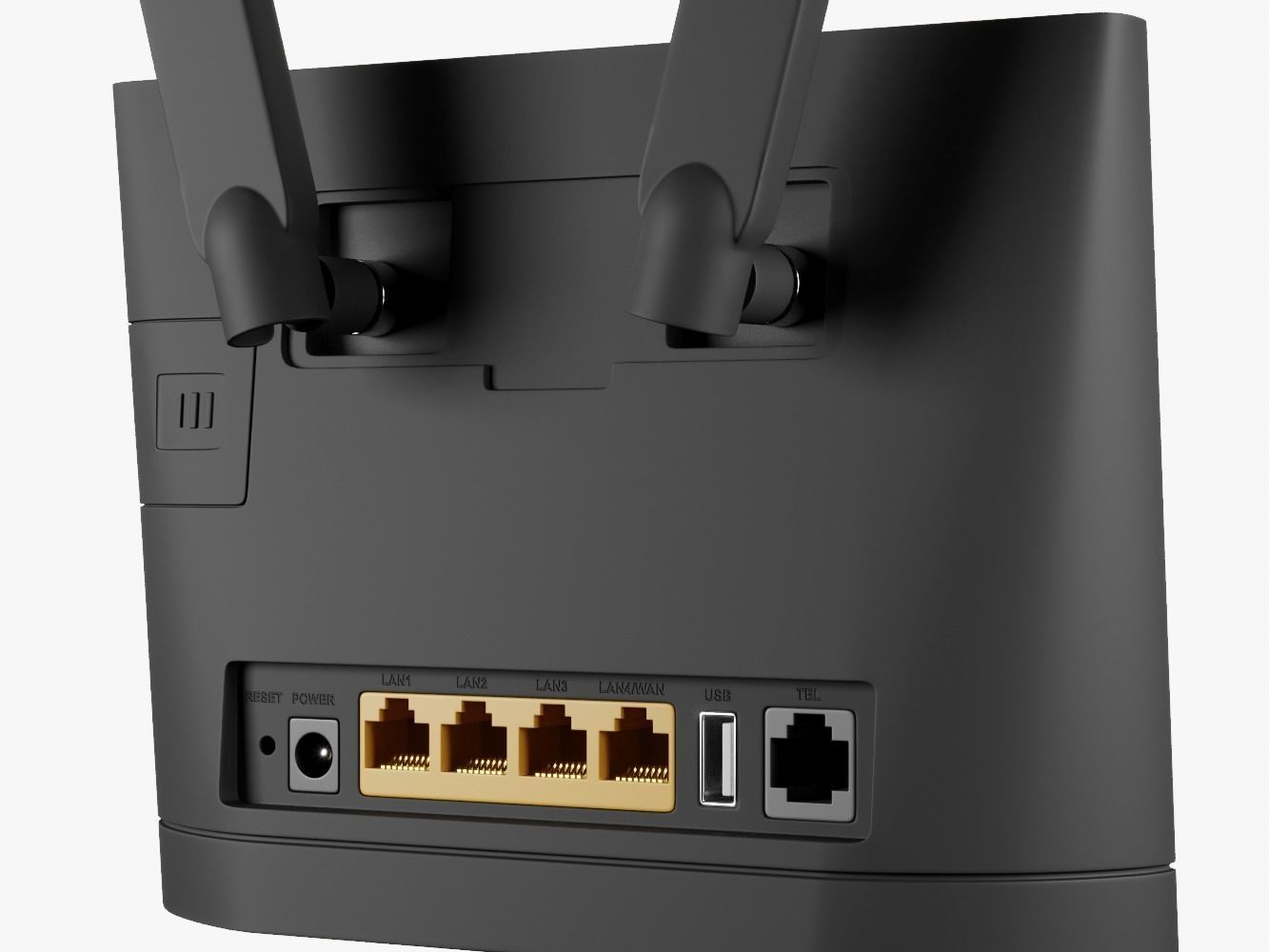 WiFi Router with Antenna - Huawei B315 3D model | CGTrader