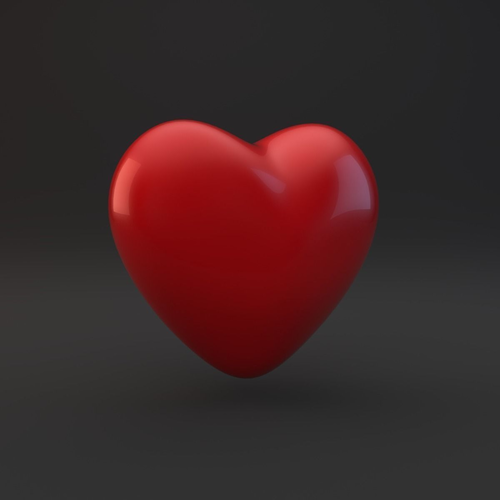 Heart Shape 3D Model OBJ 3DS FBX BLEND DAE | CGTrader.com