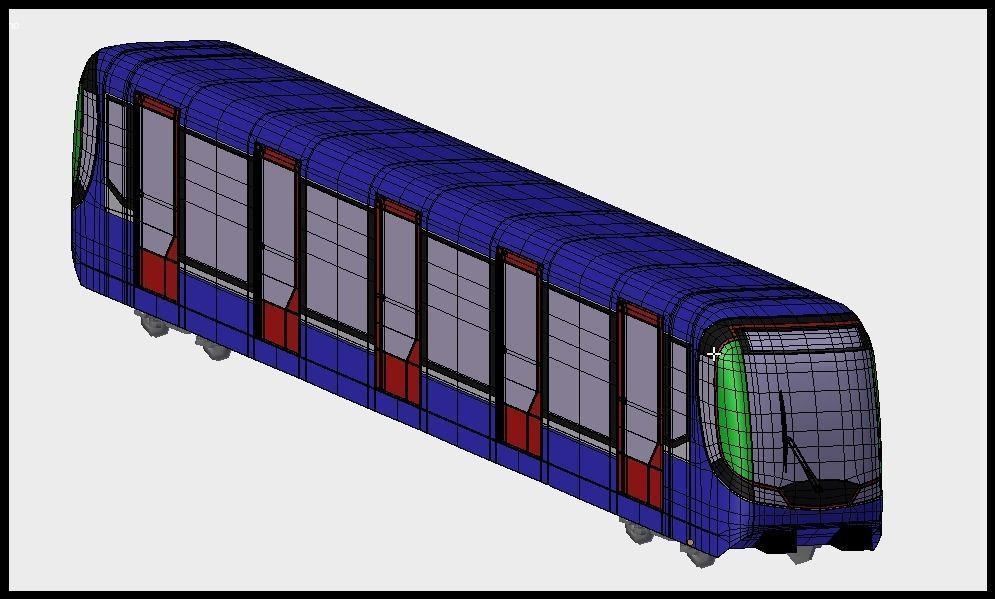 Funicular - mountain railway 3D model | CGTrader
