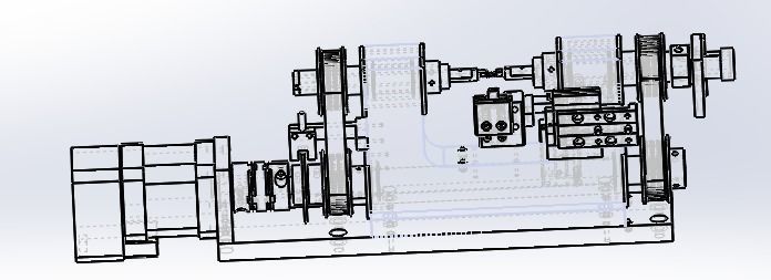 A rotary clamp positioning mechanism device 3D model | CGTrader