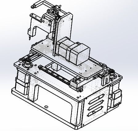 Three axis belt drive mobile platform 3D model | CGTrader