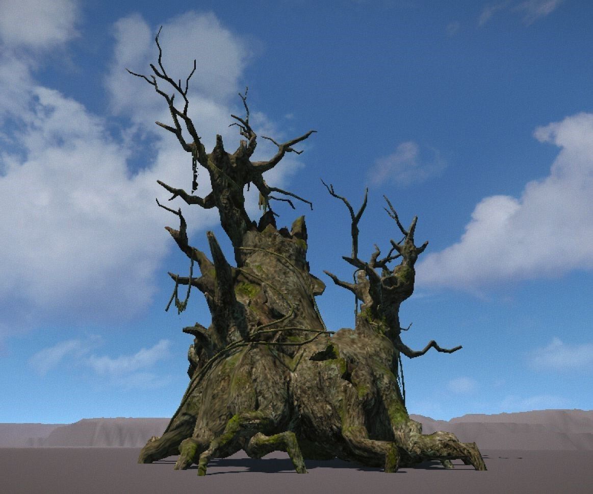 3D model Ancient Tree V10 VR / AR / low-poly | CGTrader