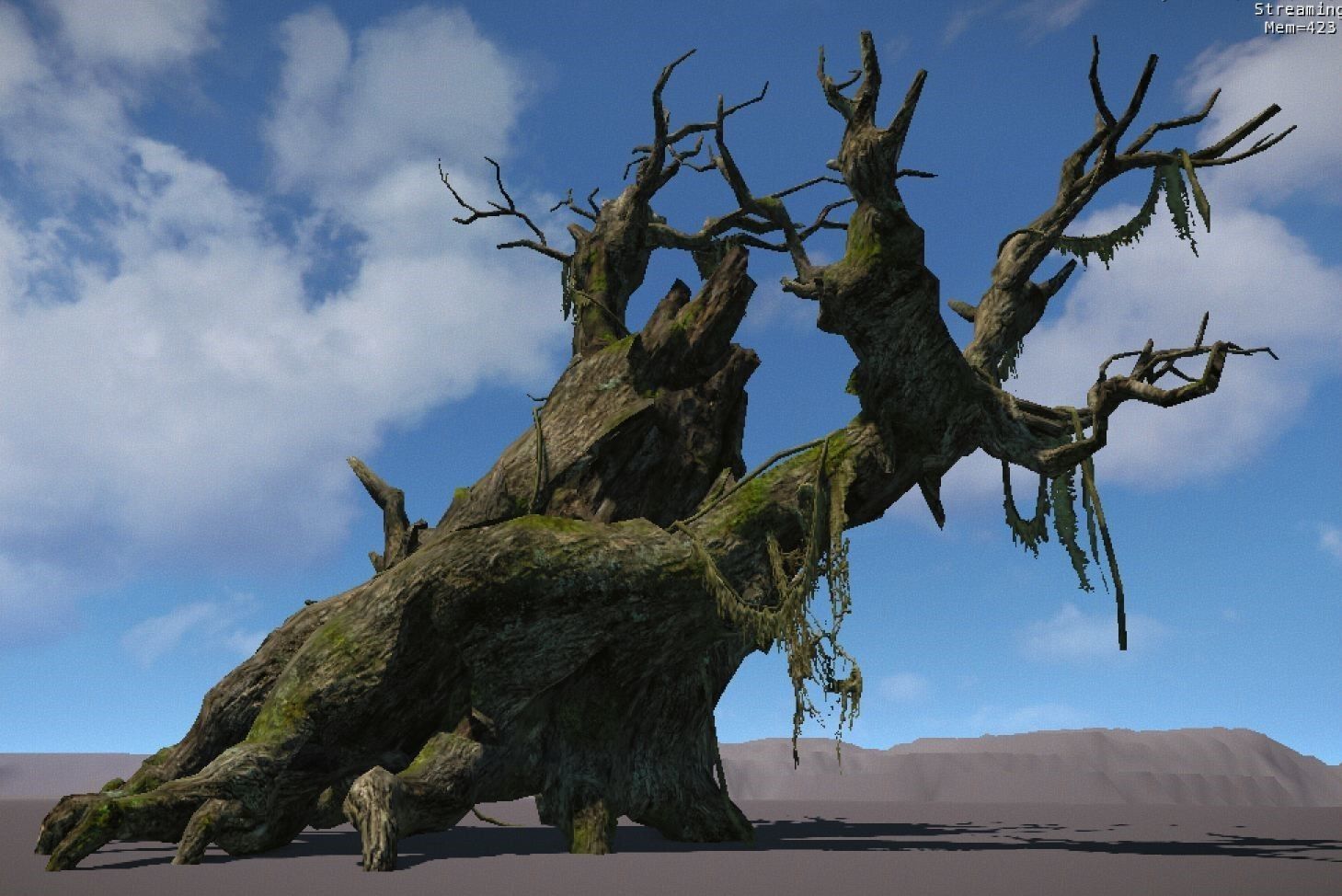 3D model Ancient Tree V10 VR / AR / low-poly | CGTrader