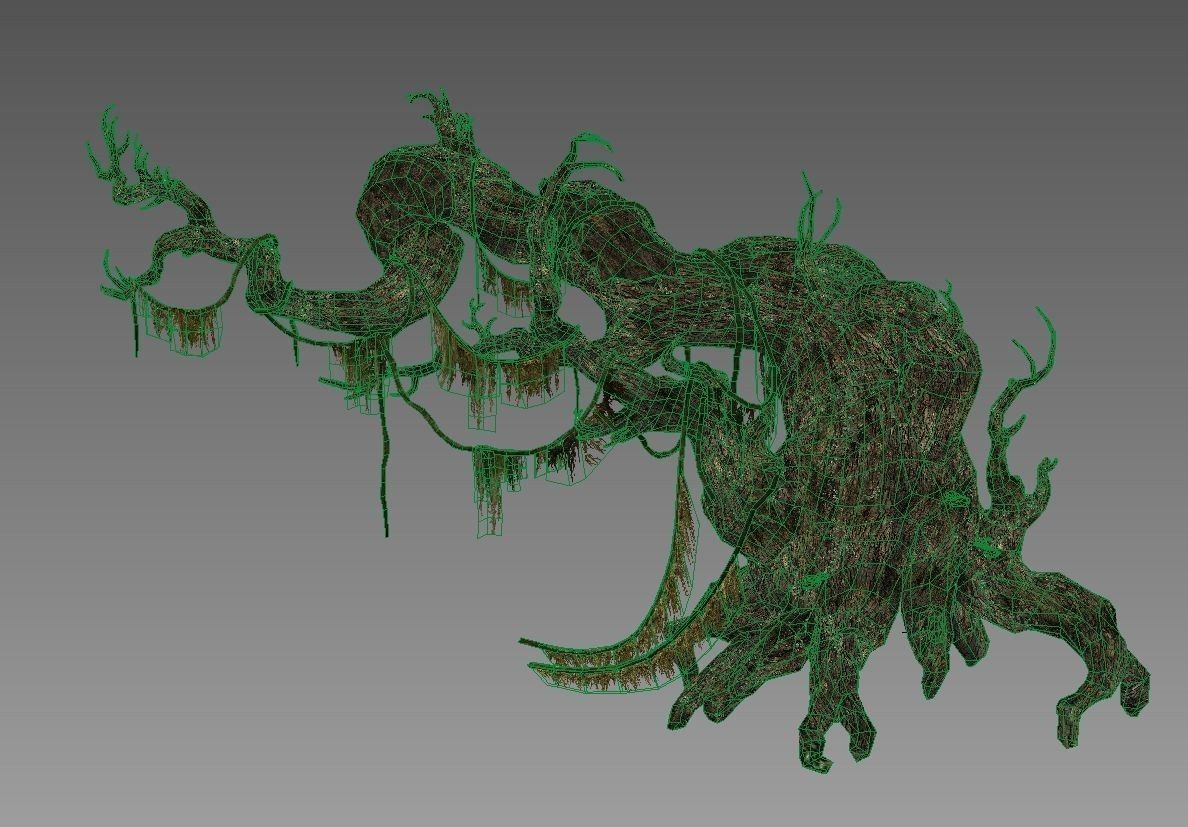 3D model Ancient Tree V15 VR / AR / low-poly | CGTrader