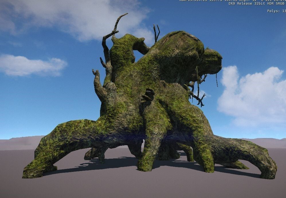 3D model Ancient Tree V15 VR / AR / low-poly | CGTrader