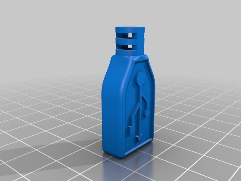 USB cable flash drive free 3D model 3D printable | CGTrader